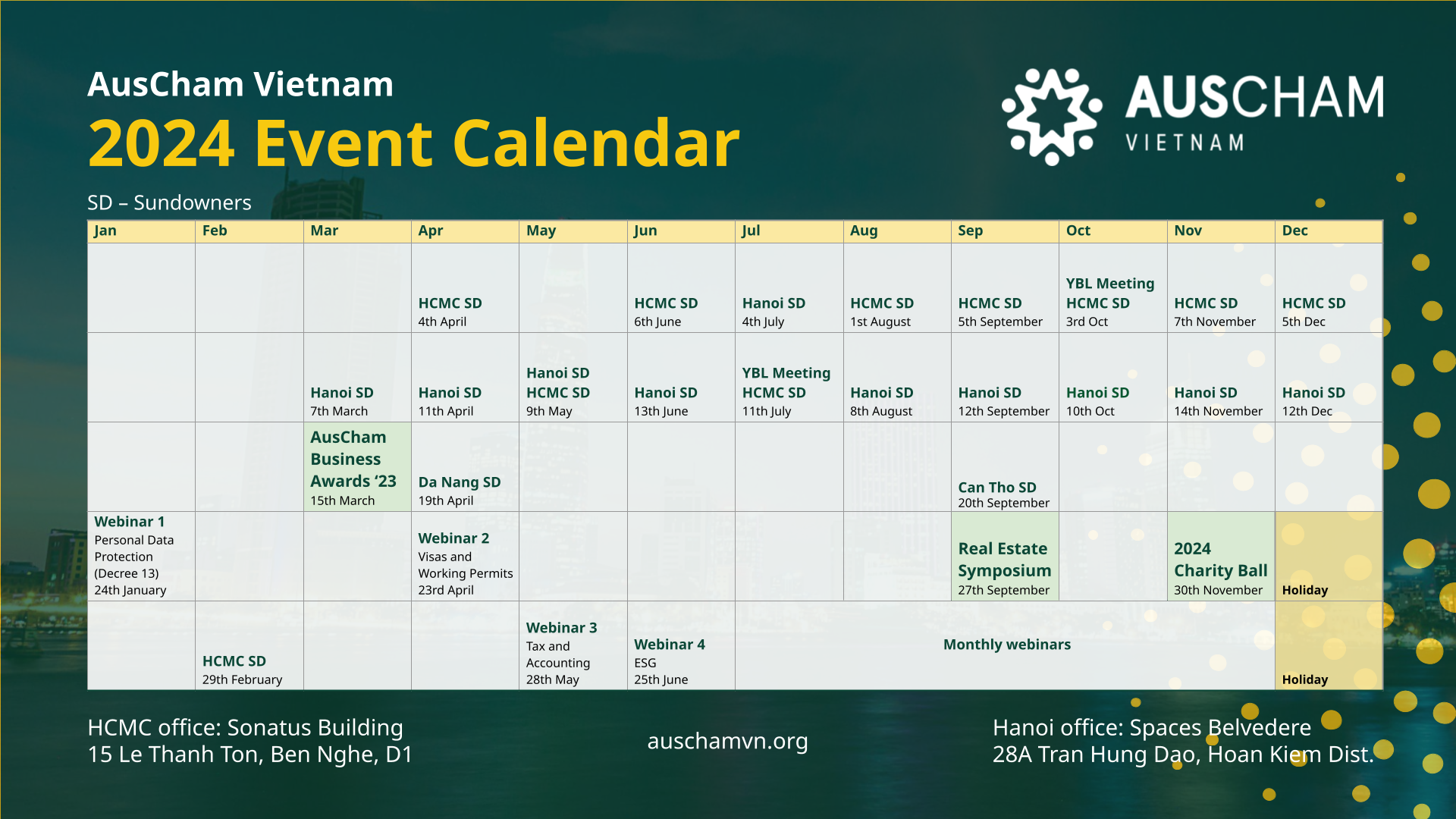 Event Calendar | AusCham Vietnam